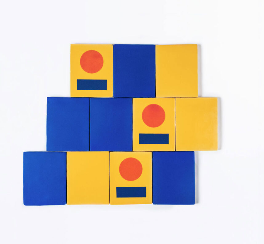 GIN YELLOWBLUE - New Terracotta