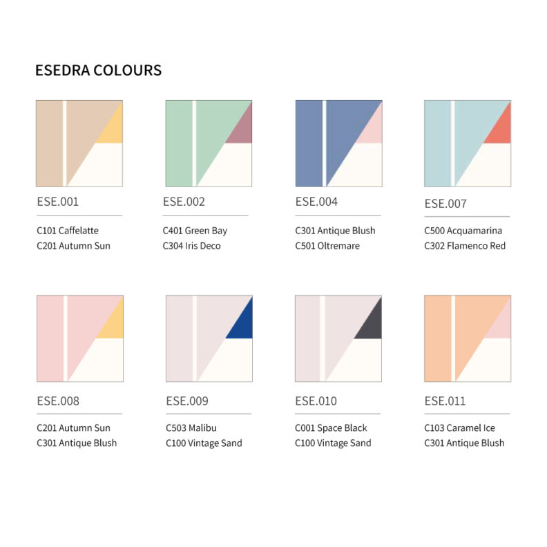 ESEDRA 16x16 cm - New Terracotta